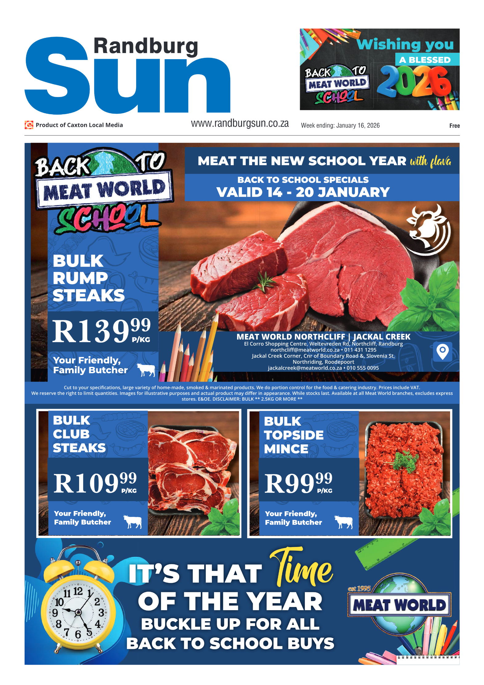 Randburg Sun 16 January 2026 | Randburg Sun
