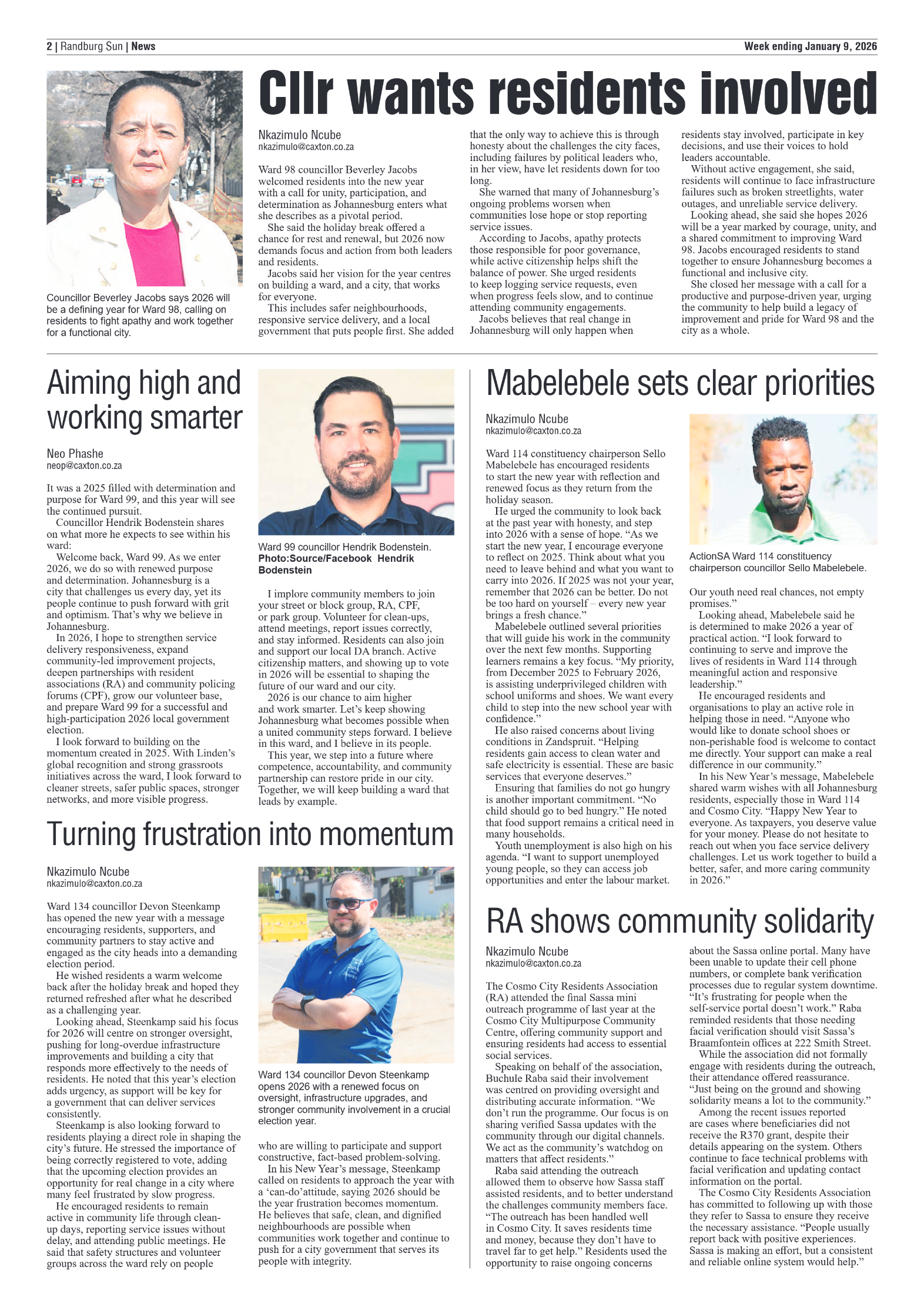 Randburg Sun 9 January 2026 | Randburg Sun